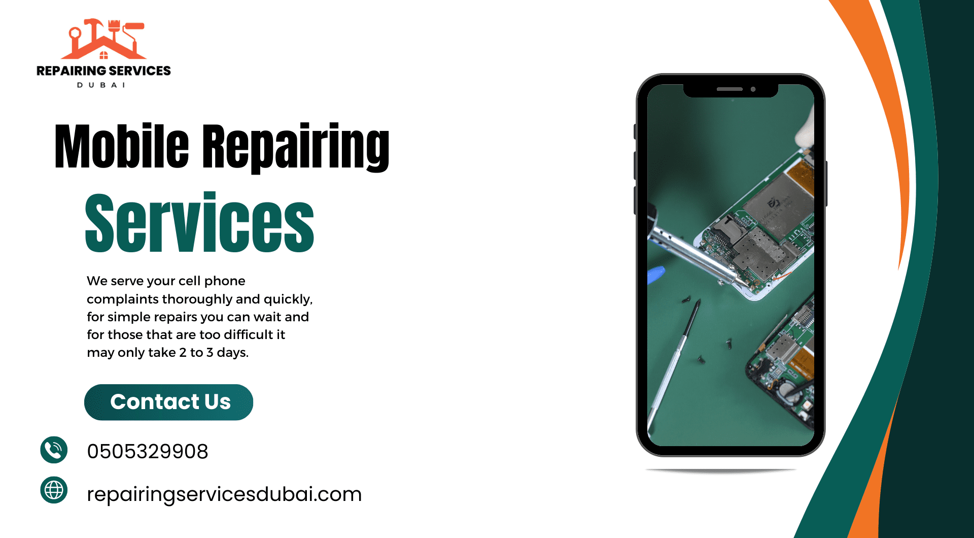 Mobile Repairing Services in Dubai | RSD | 0505329908