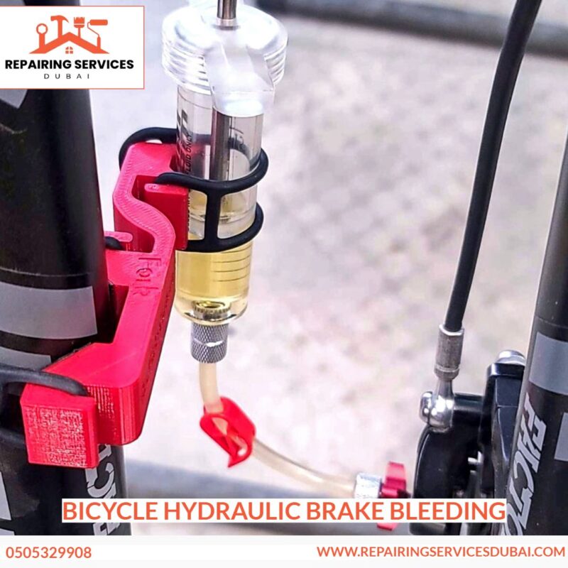Bicycle Hydraulic Brake Bleeding - 0505329908 - Bicycle Services