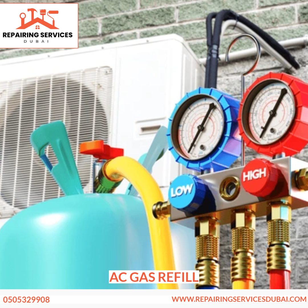 AC Gas Refill - 0505329908 - RSD - HVAC Services